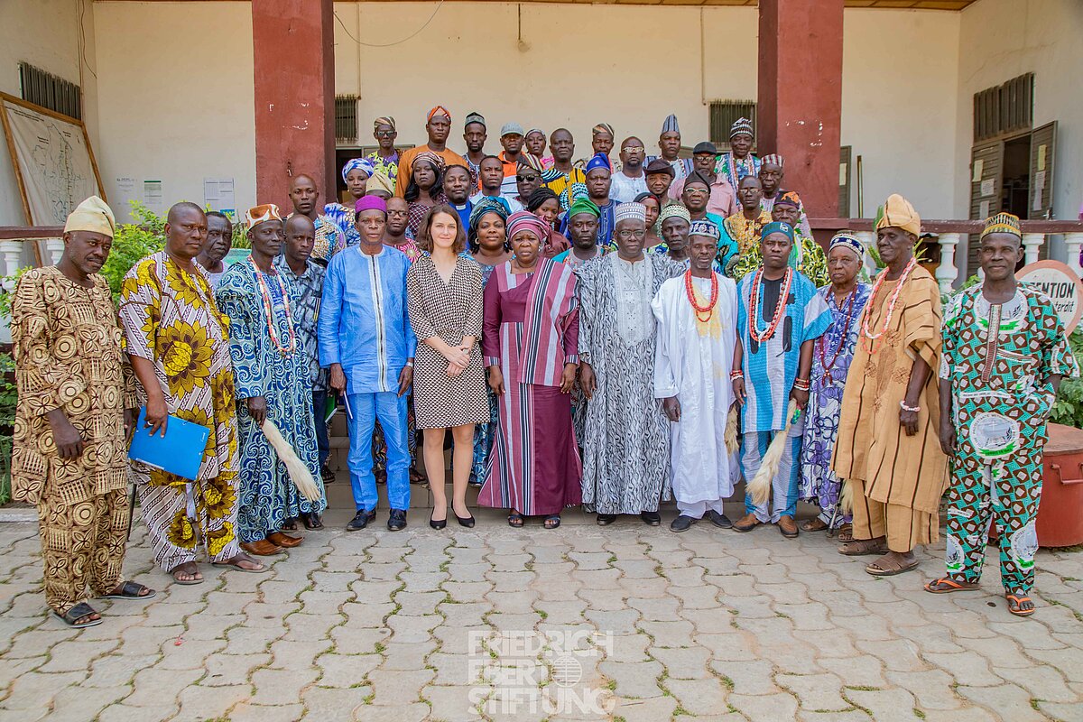 FES-Bénin : Pour la paix, Mariam Chabi Talata en tournée dans trois ...